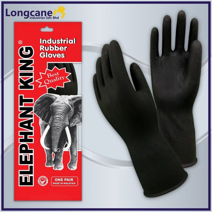 Red Elephant King Rubber Glove - Longcane Industries